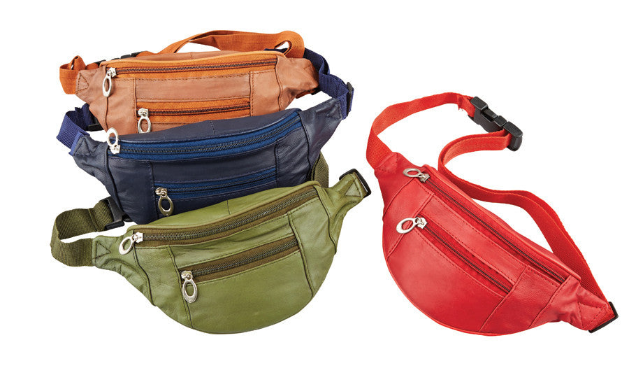 Colorful Leather Small Fanny Pack - 108 – Viceroy Leather